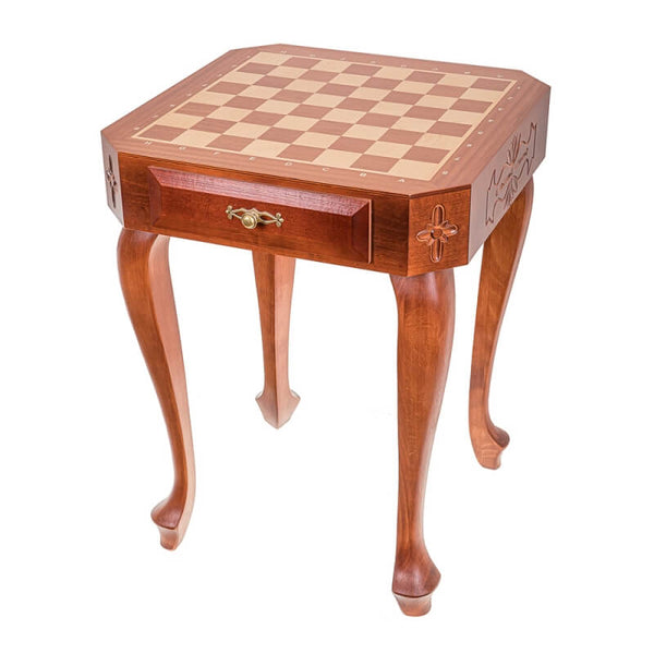 Table d'Échecs Moderneen Bois | Les Échiquiers du Roi